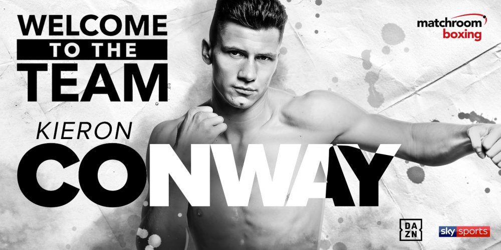Conway Inks Promotional Deal With Matchroom Boxing - Matchroom Boxing