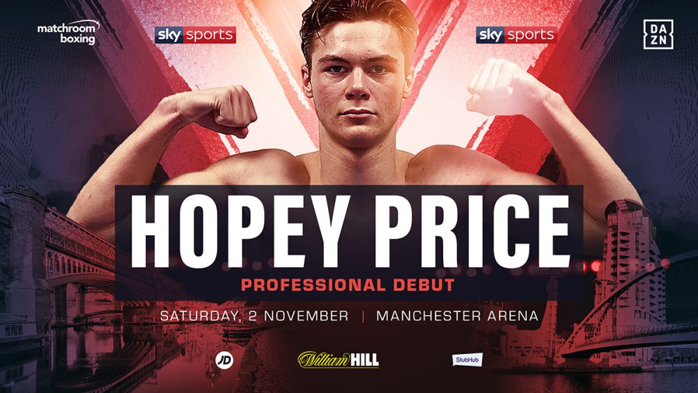 Amateur Standout Hopey Price Signs With Matchroom - Matchroom Boxing