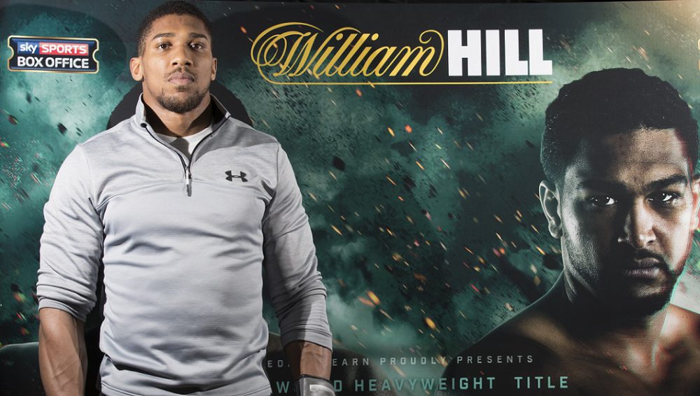 William Hill To Sponsor Ibf World Heavyweight Champion Anthony Joshua’s ...