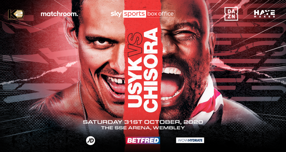 Betfred announced as title partner for Usyk vs. Chisora - Matchroom Boxing