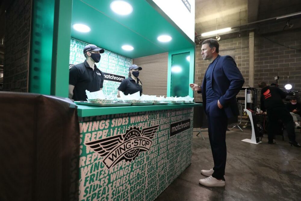 Matchroom announce Wingstop as partner sponsor for Saunders vs. Murray ...