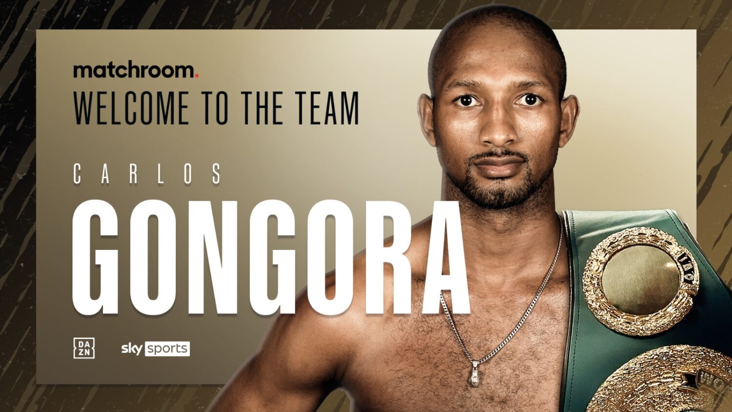 Matchroom sign IBO champ Gongora - Matchroom Boxing