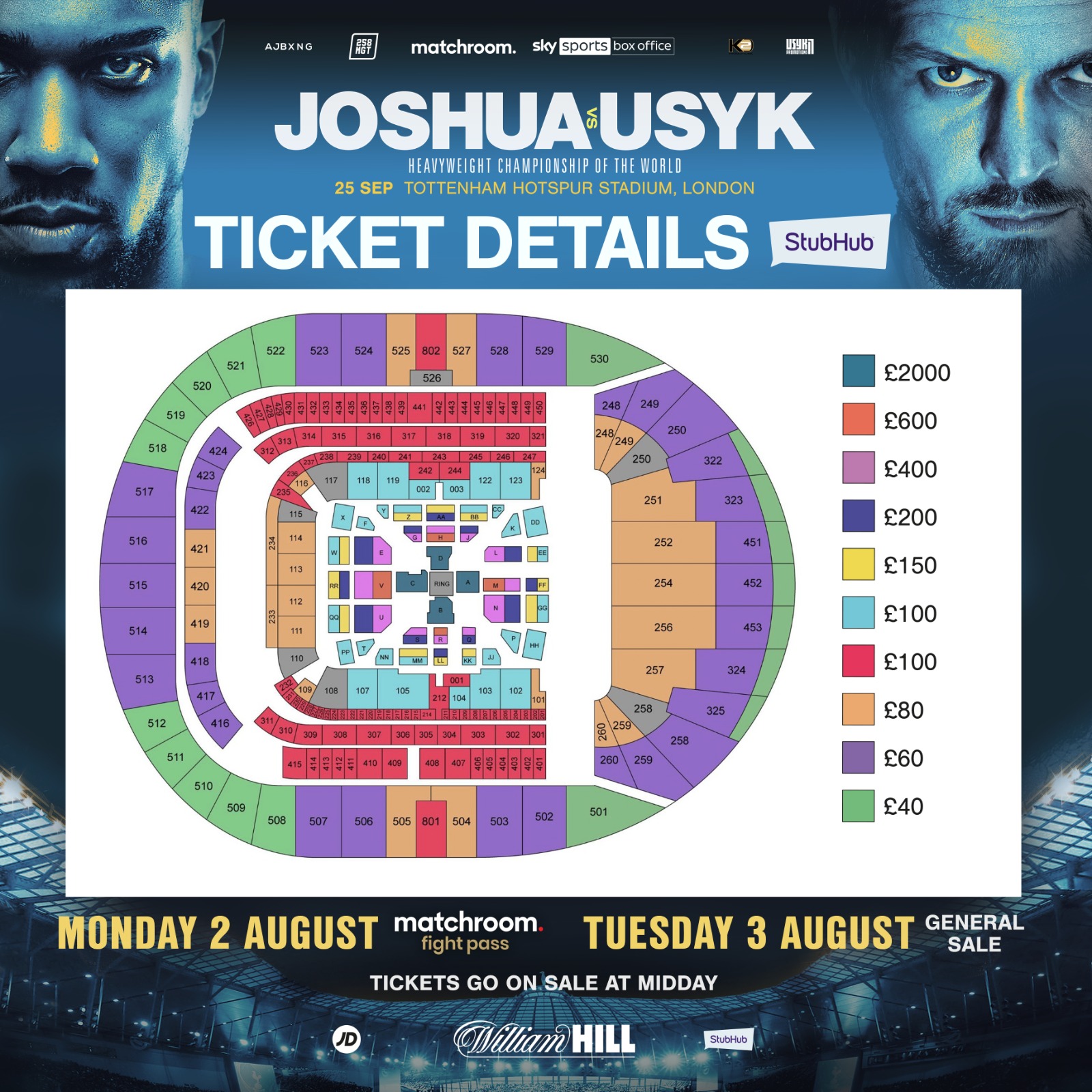 AJ Vs Usyk Ticket Details Matchroom Boxing AJ Vs Usyk Ticket Details Matchroom Boxing