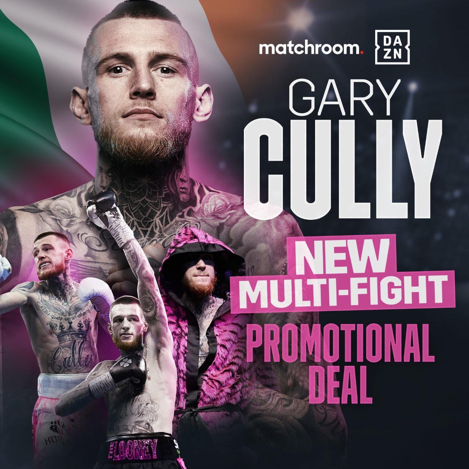 Irish lightweight star Gary Cully signs extension with Matchroom - Matchroom Boxing
