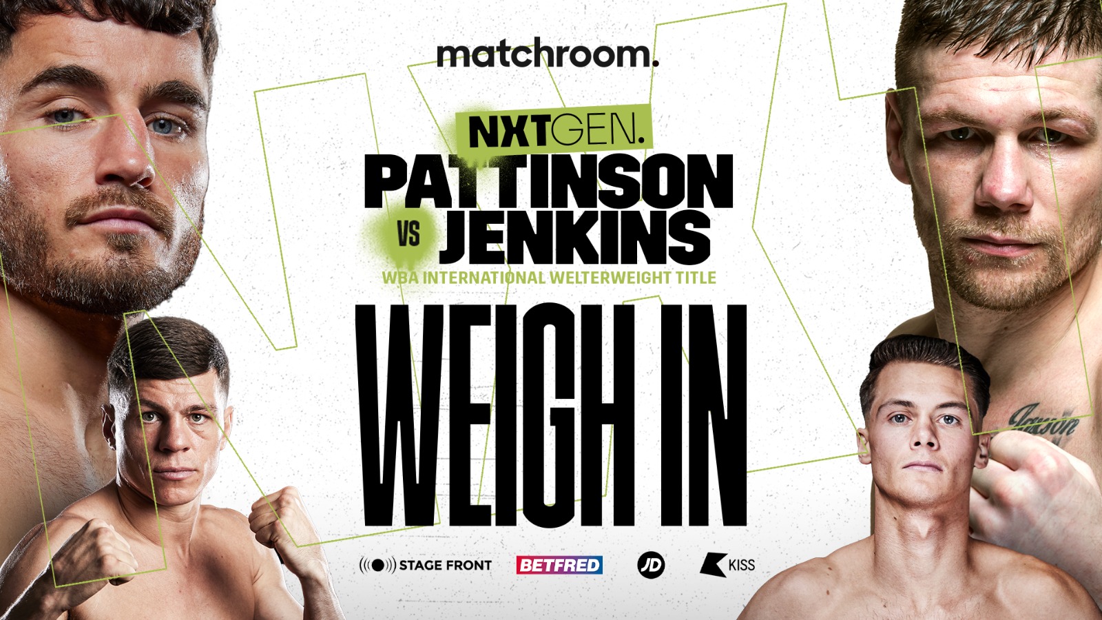 Pattinson vs Jenkins - Matchroom Boxing