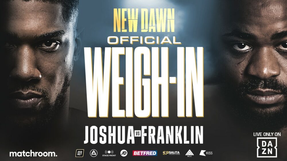 Joshua vs Franklin - Matchroom Boxing