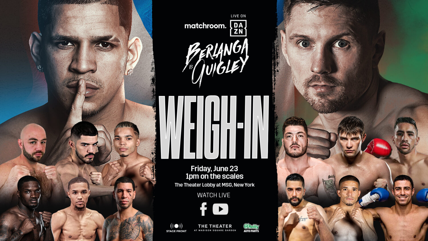Berlanga vs Quigley - Matchroom Boxing