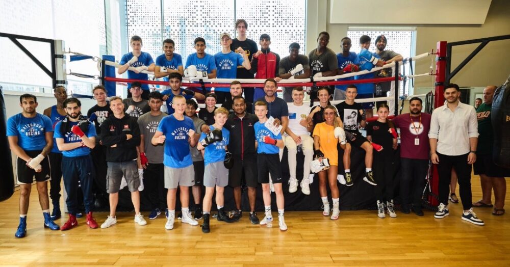 Boxing's beating heartbeat in the shadows of the City - Matchroom Boxing