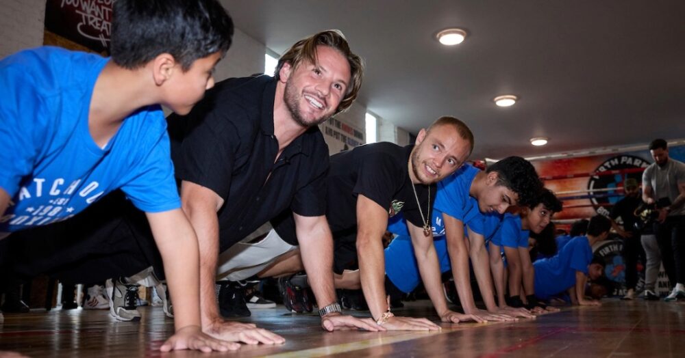 A new Flyweight contender emerges on visit to Firth Park Boxing Academy ...