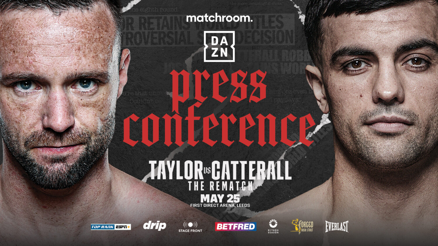 Taylor vs Catterall 2 - Matchroom Boxing