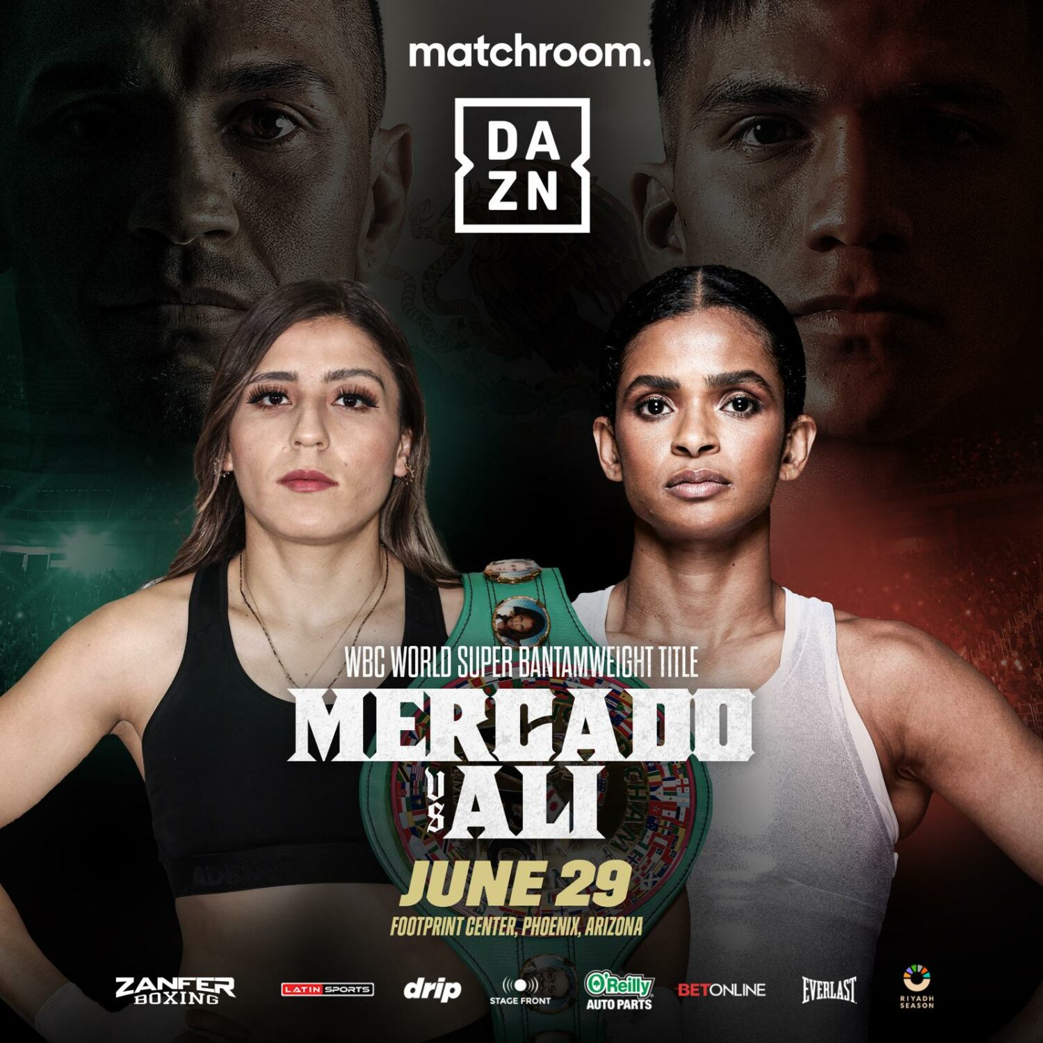 Mercado & Ali World Title clash confirmed for Phoenix - Matchroom Boxing