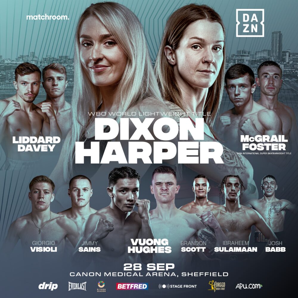 Dixon Vs. Harper World Title Clash Headlines on Sept 28 in Sheffield ...