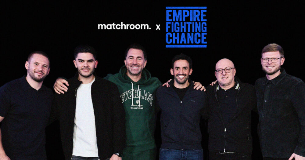 Matchroom Boxing and Empire Fighting Chance form groundbreaking ...