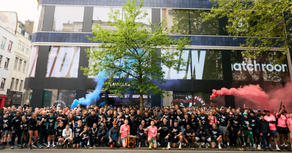 Fight Day 5K brings Oxford Street to a standstill ahead of Eubank Jr vs ...
