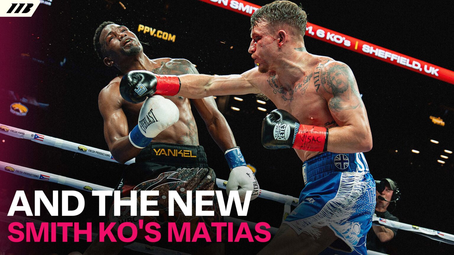 STUNNING SMITH DESTROYS MATIAS TO BECOME WORLD CHAMPION - Matchroom Boxing