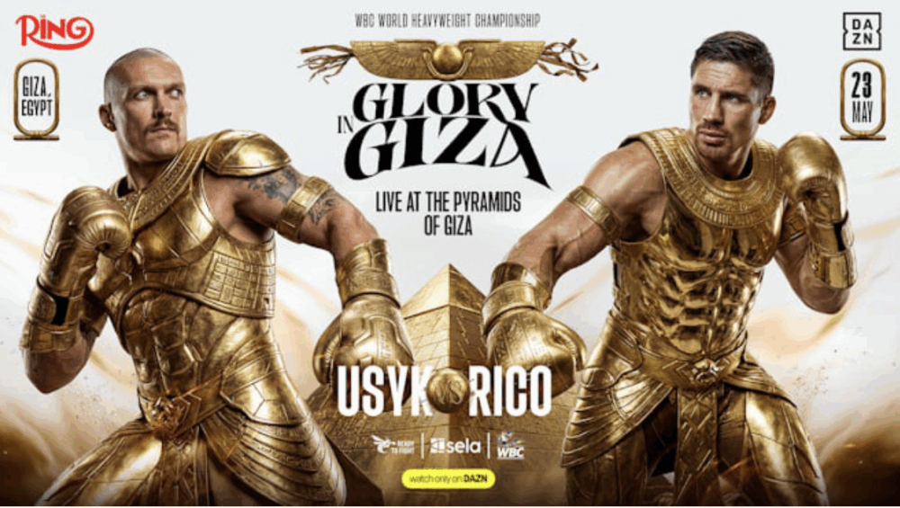 OLEKSANDR USYK VS RICO VERHOEVEN ‘GLORY IN GIZA’ TICKETS ON SALE NOW ...